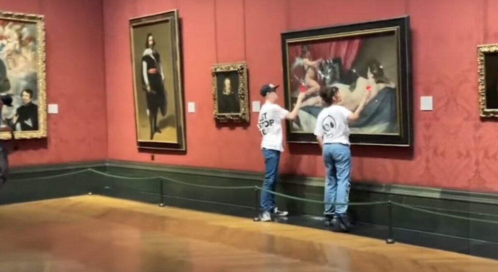 UK climate activists target 'Rokeby Venus' painting - Insider Paper