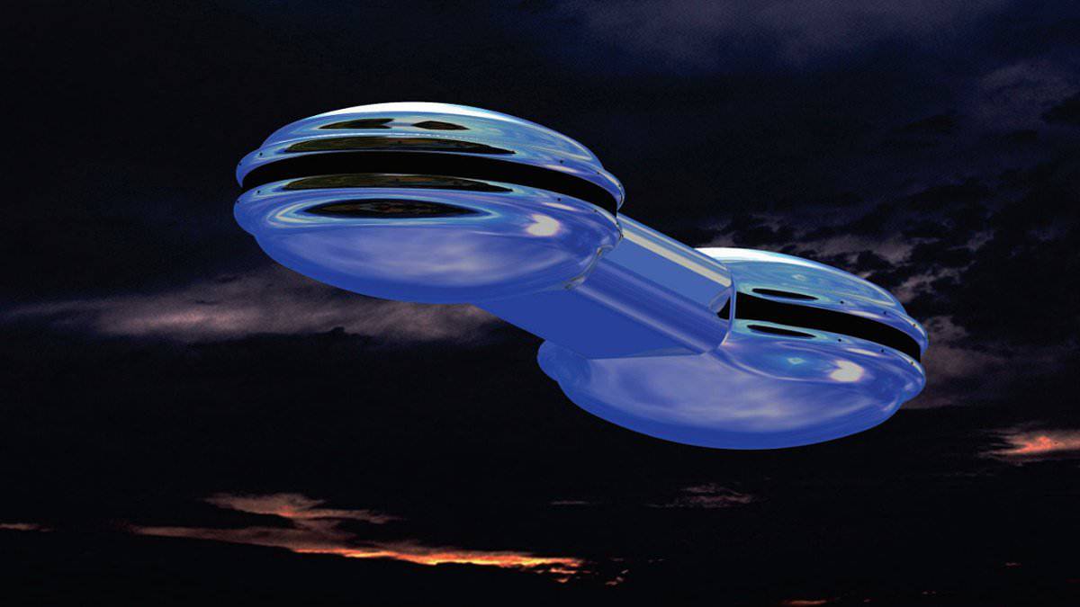 Pentagon contractor reveals encounter with blue UFO emitting energy ...
